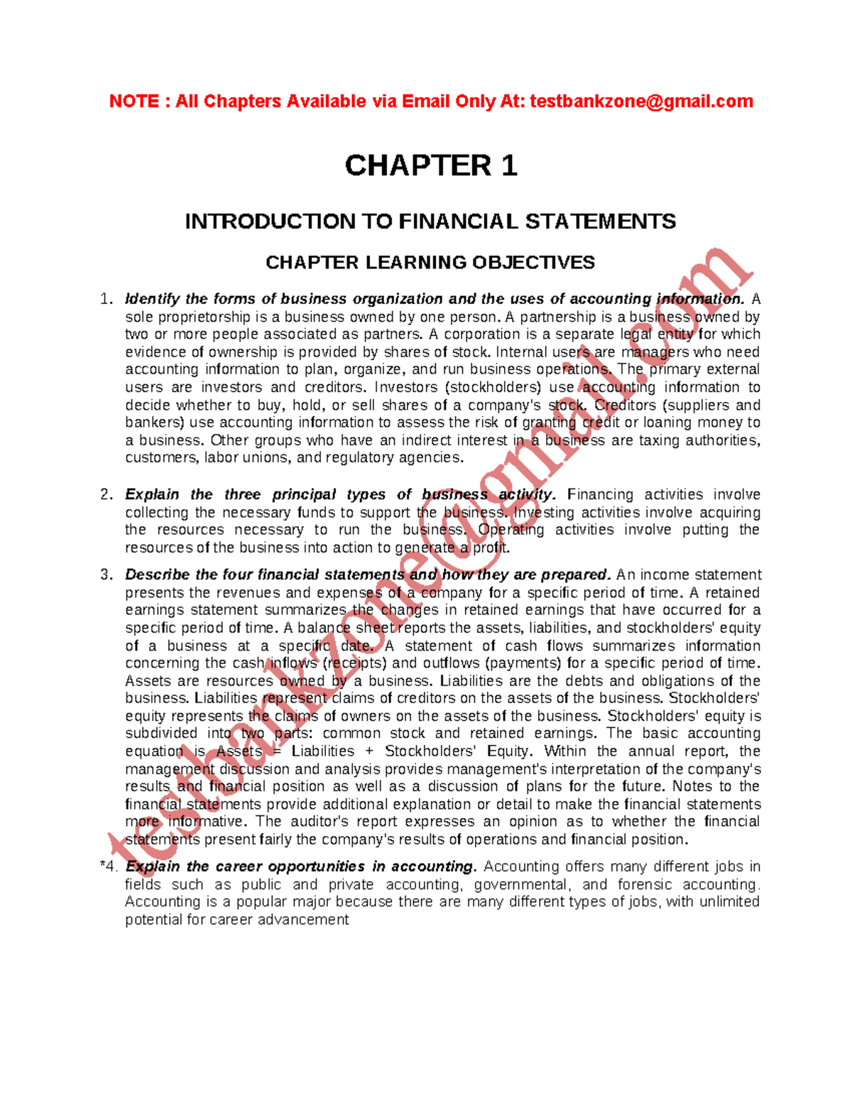 Solutions and Test Bank For Financial Accounting Tools for Business ...