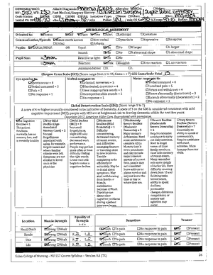 Clinical packet - Name ...