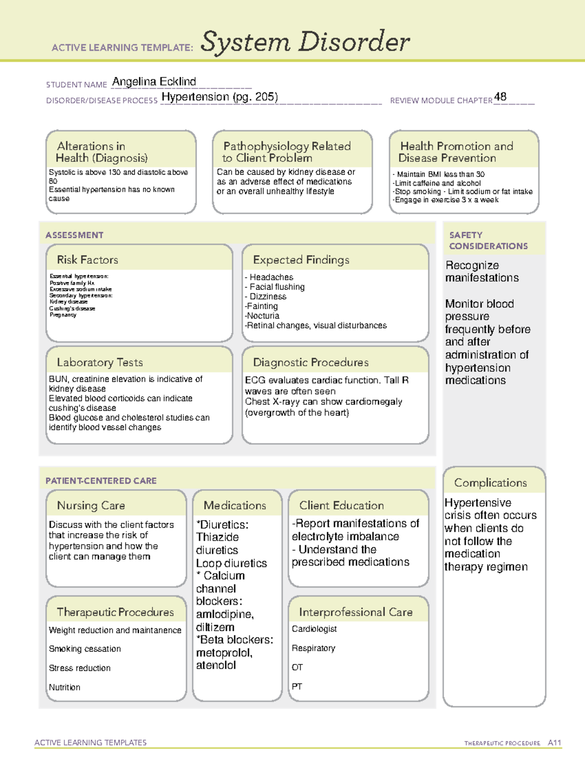 ALS # 205 - mdkkdkds - ACTIVE LEARNING TEMPLATES THERAPEUTIC PROCEDURE ...