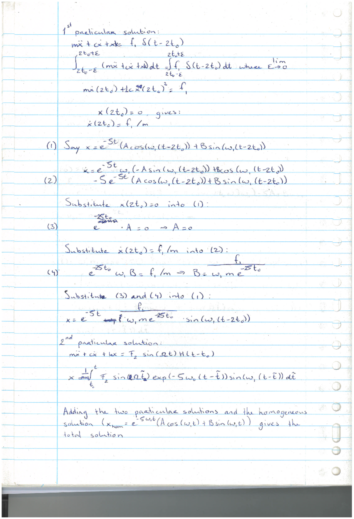 Assignment 2 - Structural Dynamics - Studeersnel