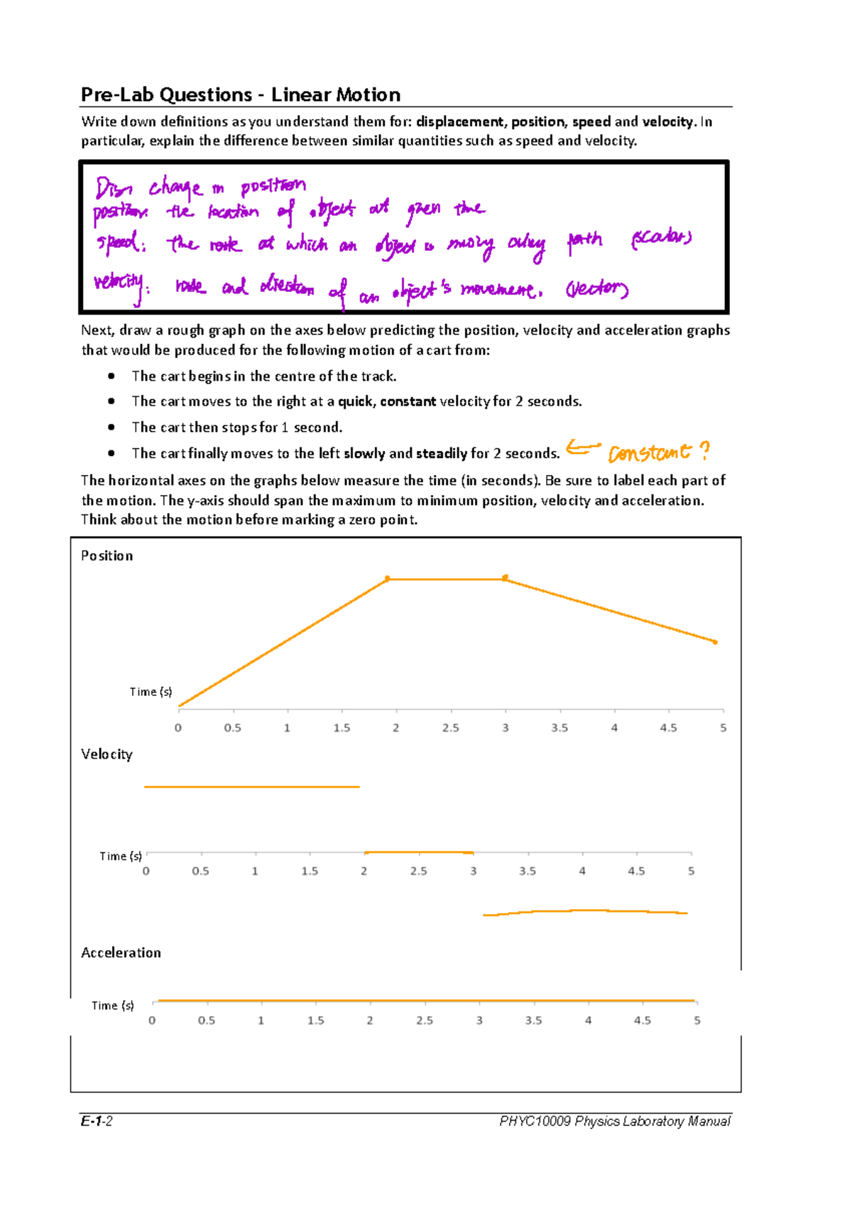 PHYC10009+2023+Full+Handbook - E-1-2 PHYC10009 Physics Laboratory ...