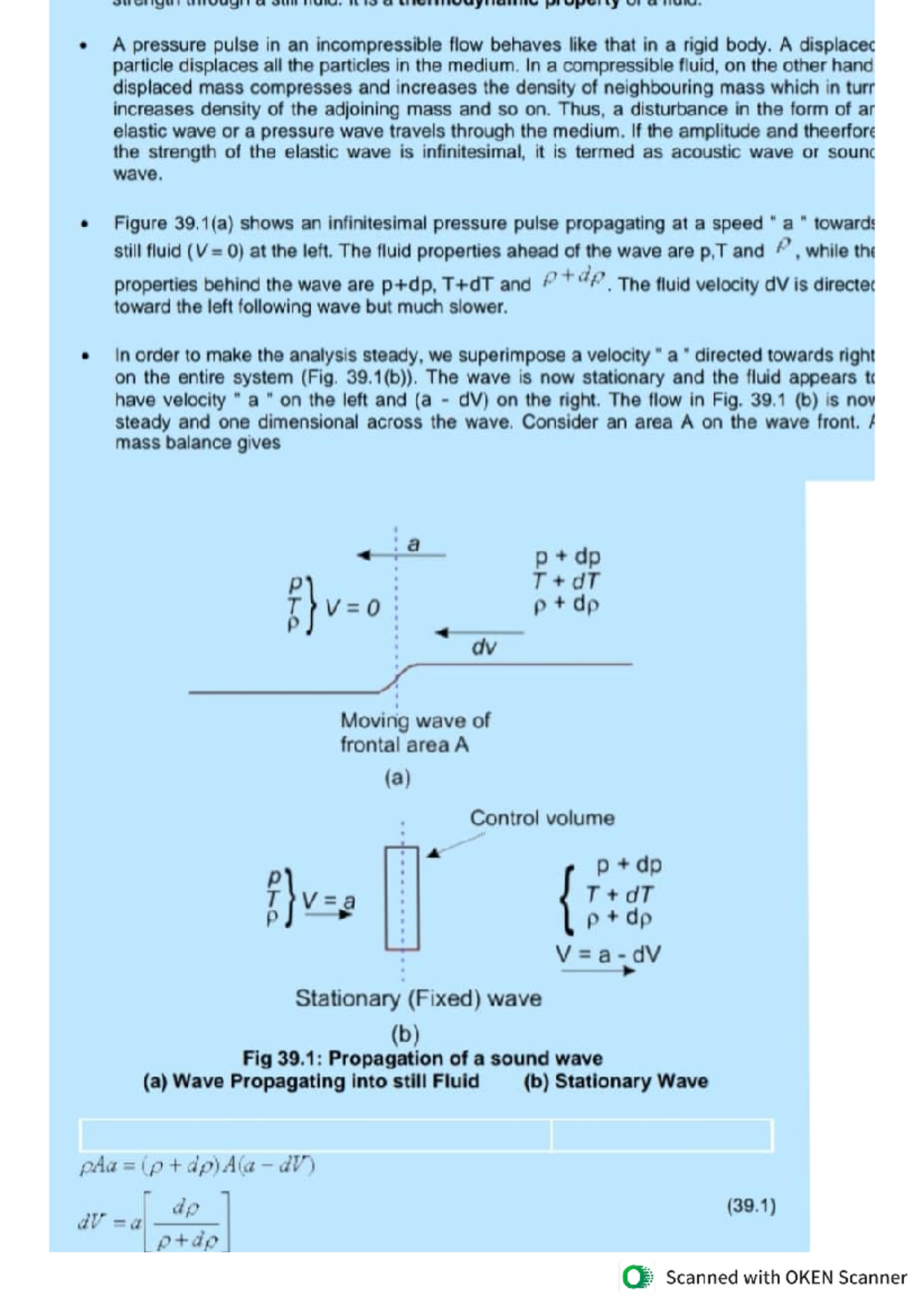 Fluid Mechanics 38 - Speed of Sound, Pressure Field due to a Moving ...