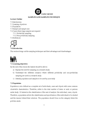 Topic 2 Research Process - TOPIC TWO RESEARCH PROCESS, PROBLEM ...
