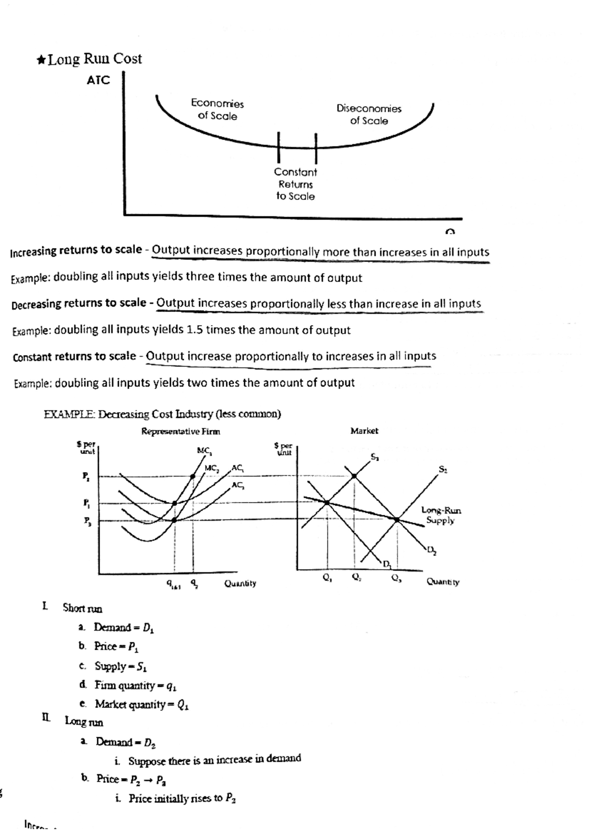 Long Run - AP Micro - Microeconomics - Studocu