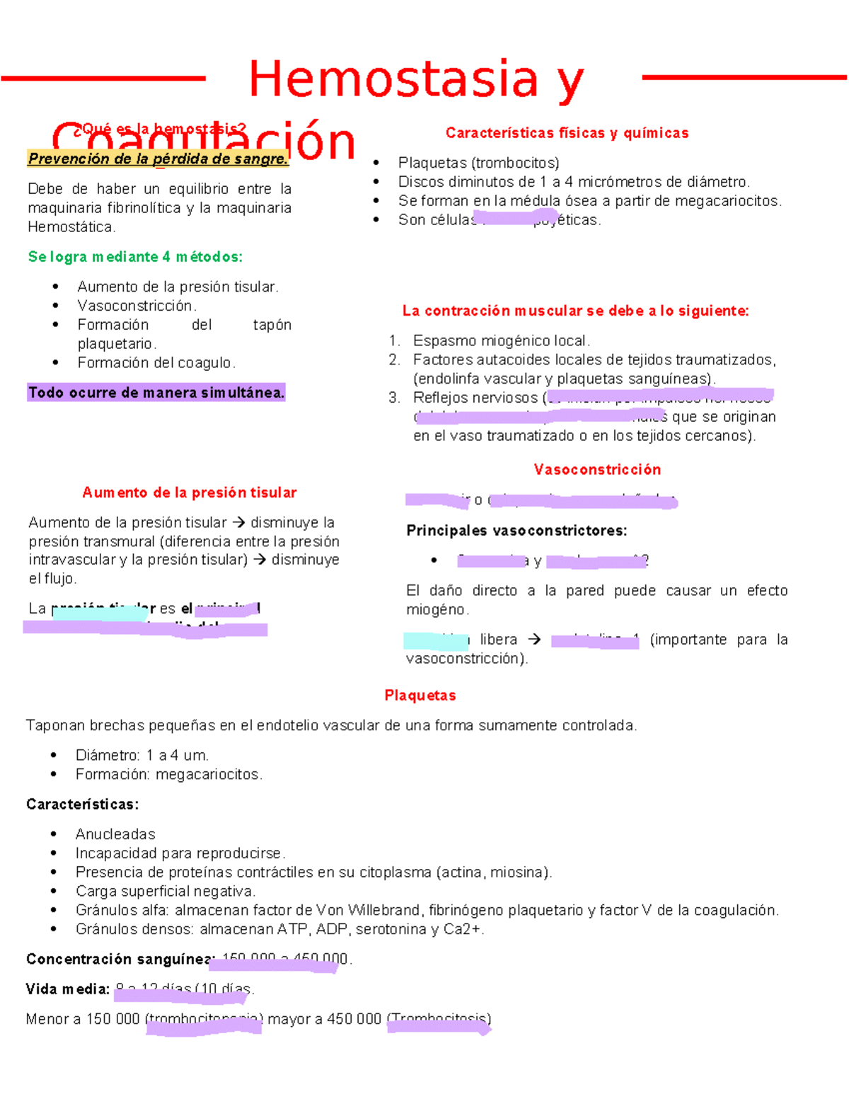 Hemostasia y Coagulacion Tipos Sanguineos - Hemostasia y Coagulación ¿Qué es la hemostasis ...