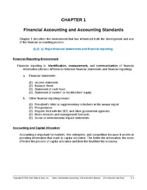 Chapter 4 summary - Kieso Intermediate Accounting - CHAPTER 4 Income ...