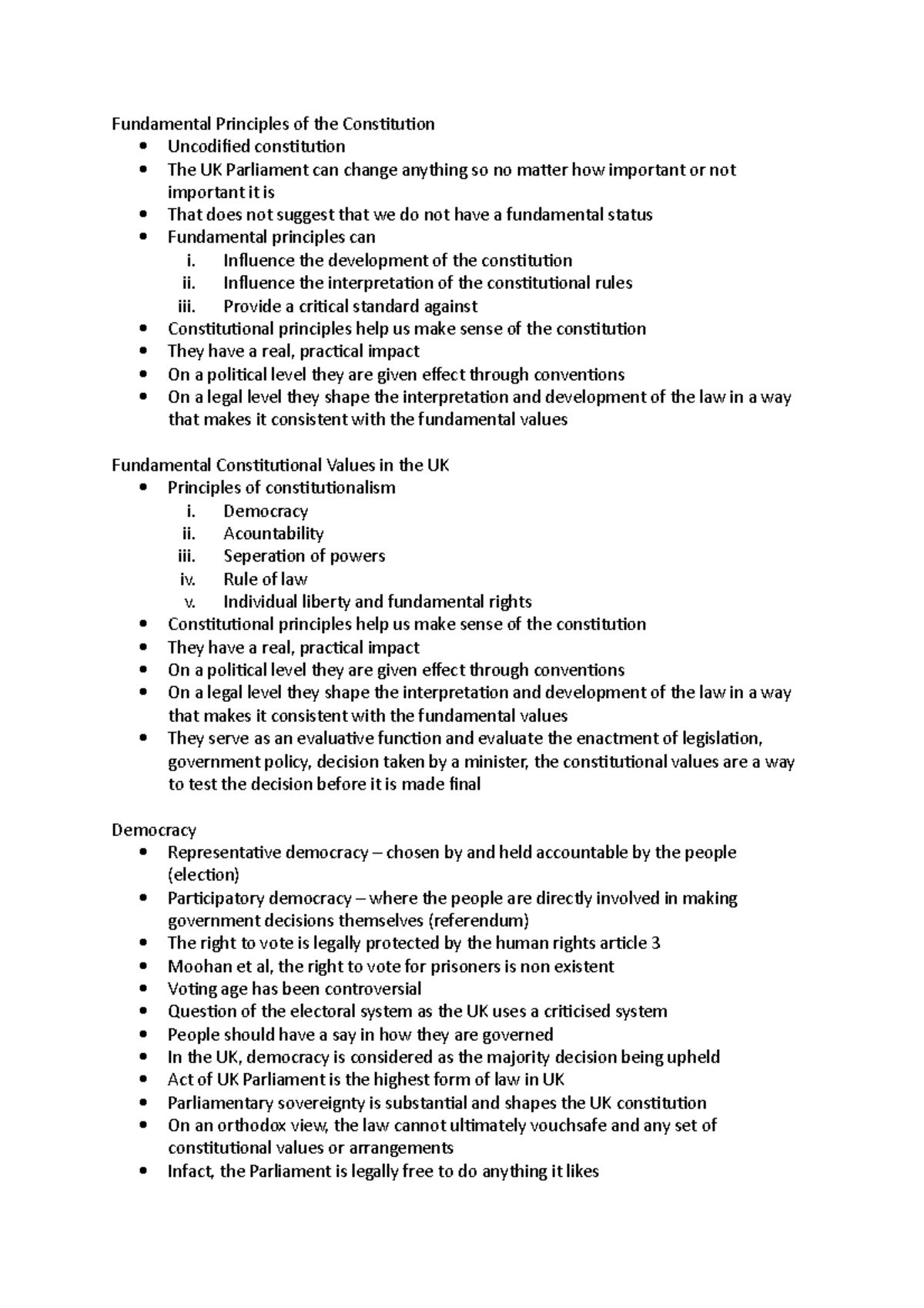 Lecture 4-Fundamental Principles of the Constitution - Fundamental ...