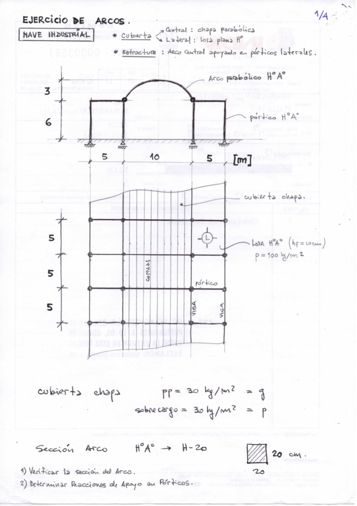 Arcos E2 - Un concepto interesante en el diseño de estructuras es el de la "forma activa". - Studocu