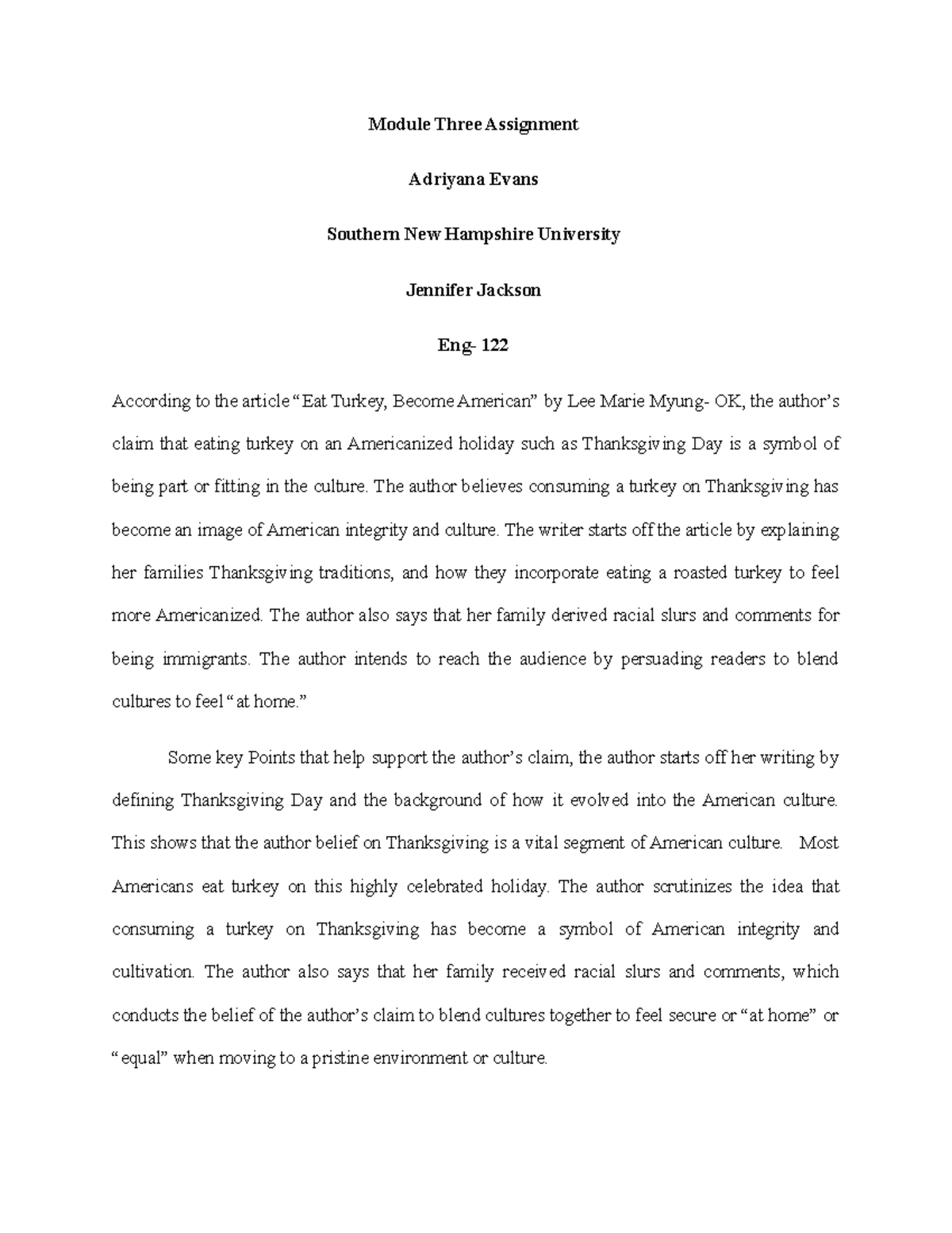Document 15 - Copy module 3 assignment - Module Three Assignment ...