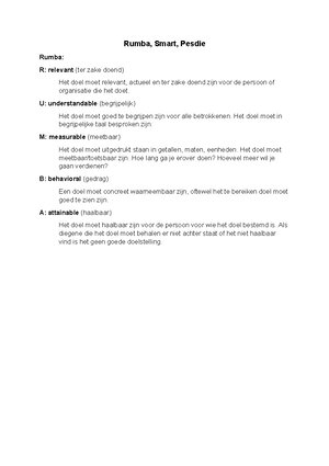 Voorbeeld PES structuur HBO-V HAN eerste jaar - wUitwerking PES Module ...