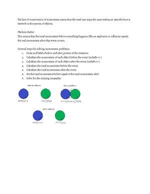 Lab 123 - the complete lab - Virtual Lab: Conservation of Linear ...