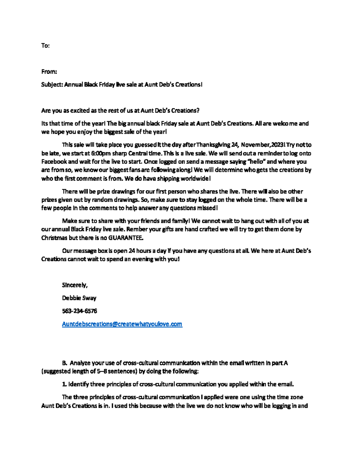 D270 task 1 - passed on first try - d270 - Studocu