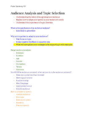 Honors 101 - Public Speaking Notes on Speaking Styles - Public Speaking ...