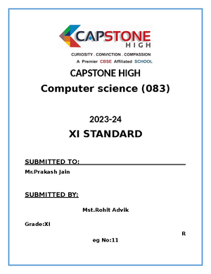 8043 Class XII CS Project FILE 2023-24 HYE - Zoom International School ...