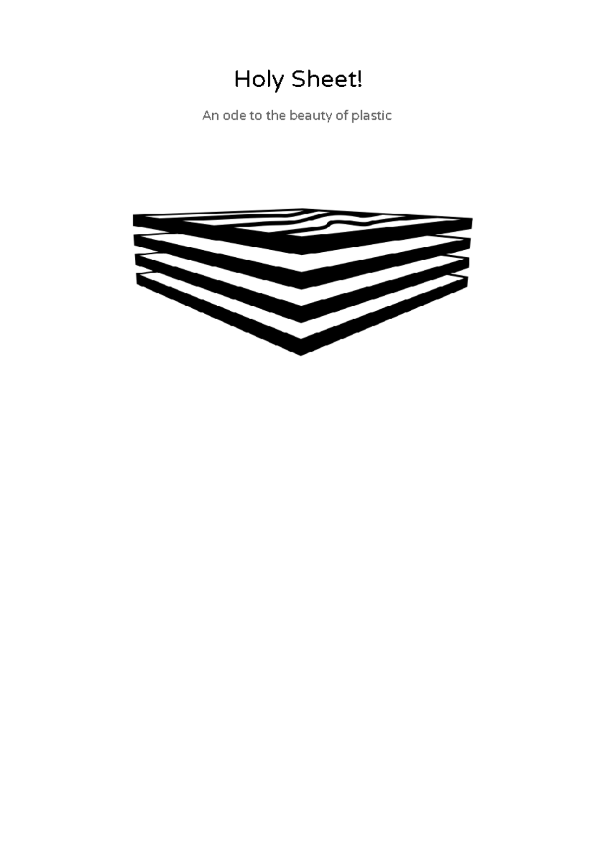Holy Sheet - Business Plan - Holy Sheet! An ode to the beauty of ...