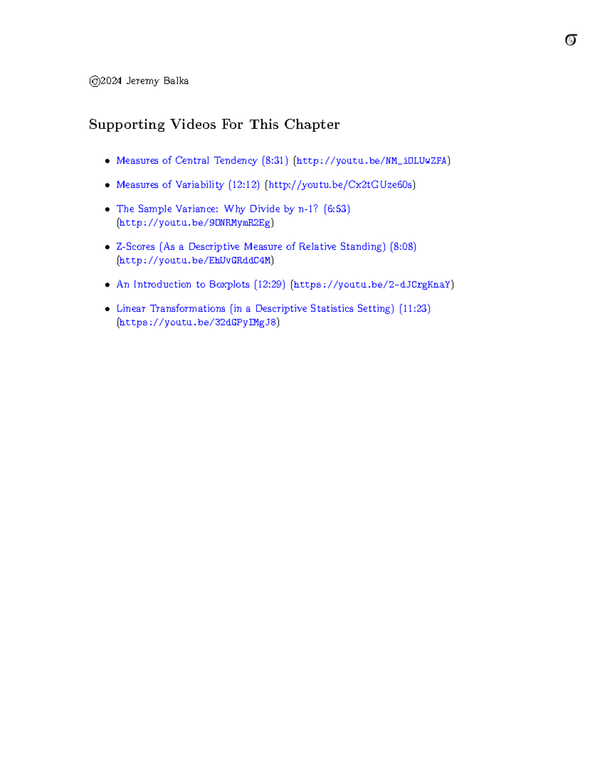 Jb ise descriptive before - ©2024 Jeremy Balka Supporting Videos For ...