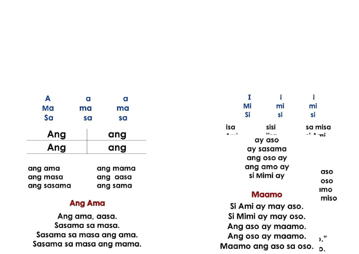 Marungko simple layout - Bachelor of Secondary Education - Studocu