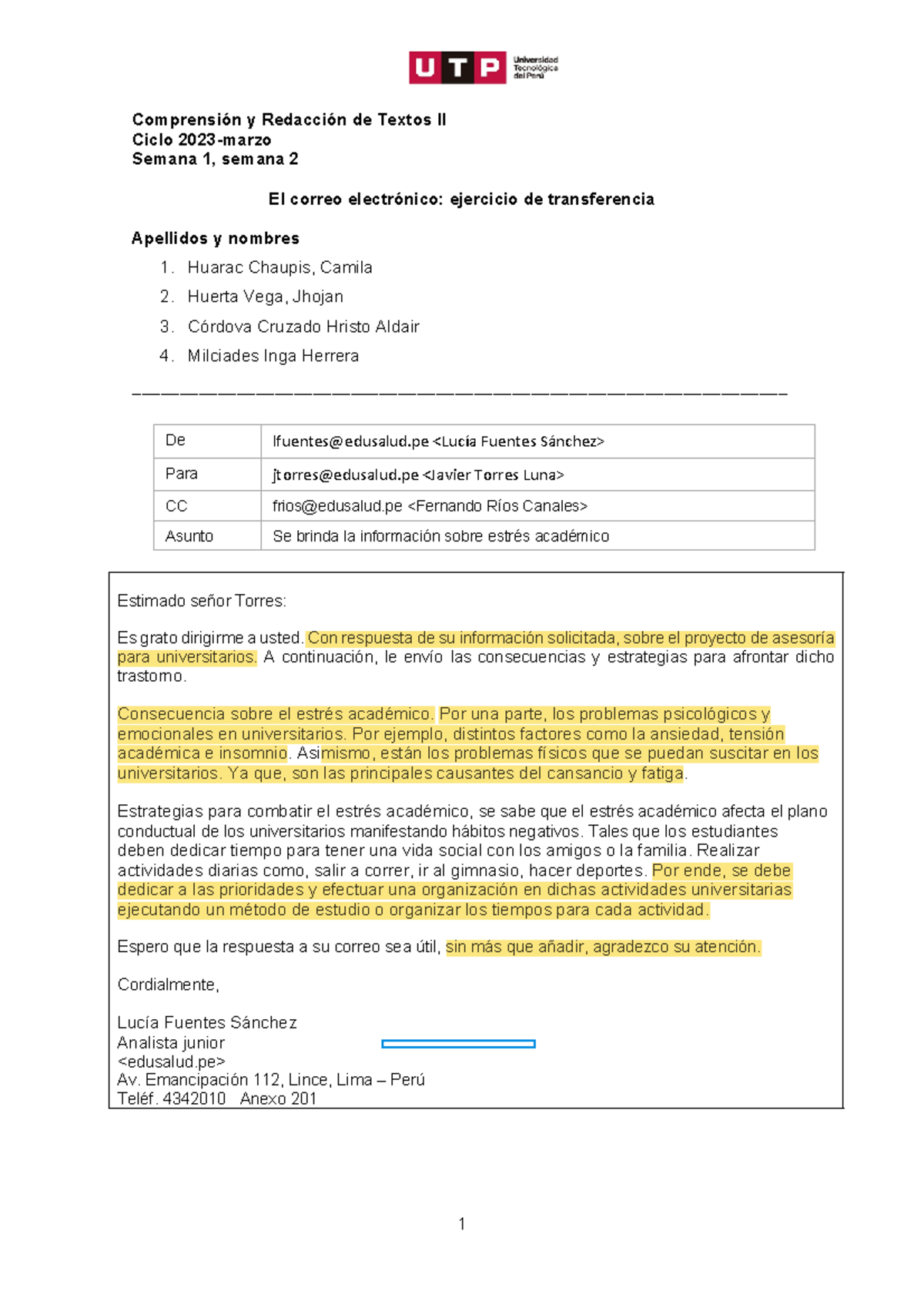 Annotated-El%20correo%20electr%C3%B3nico ejercicio%20de%20transferencia ...