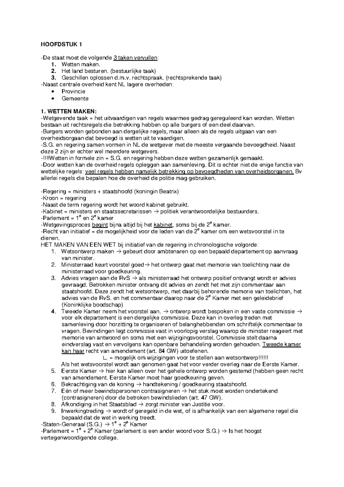 Samenvatting Recht een inleiding, Frans Slager en Cees Meijer ...