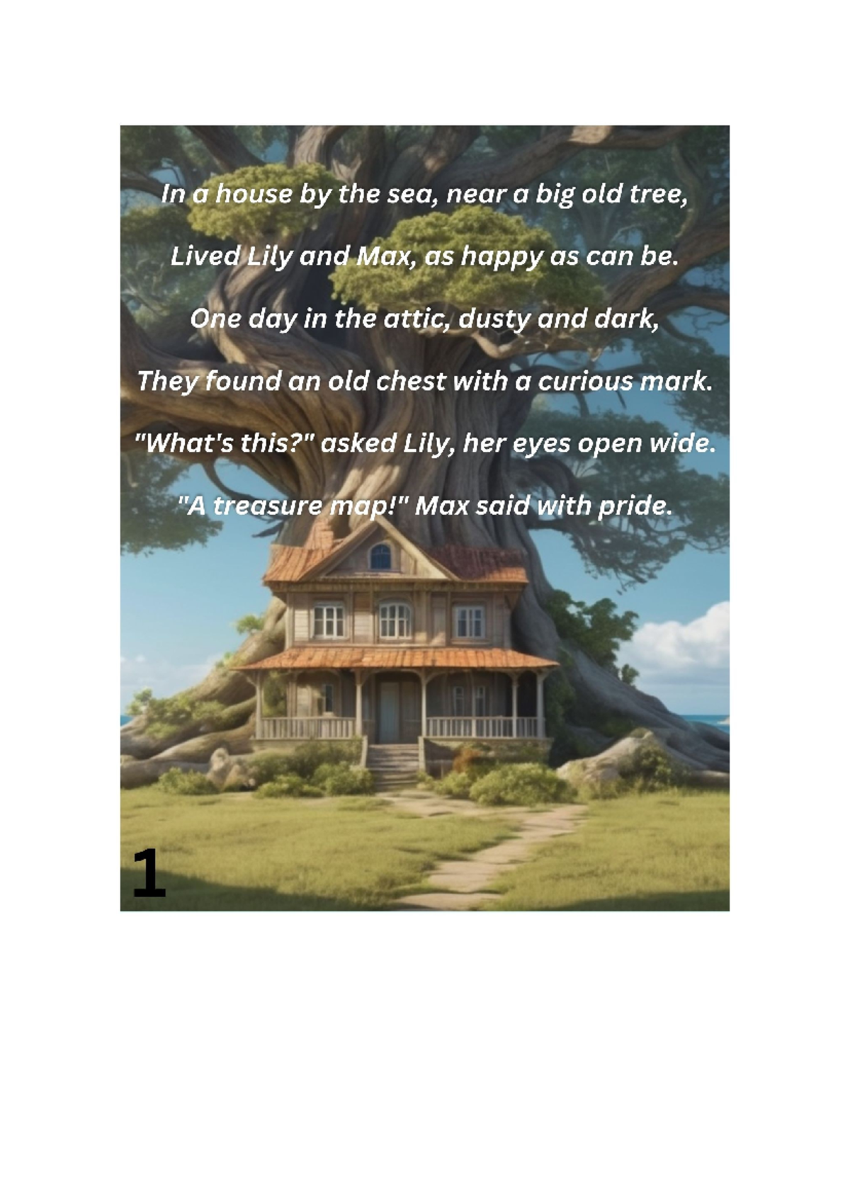 Storyy - tytyty - In a house the sea, near a big old tree, Lived Lily ...