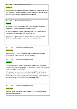 Module 2.1 Student Handout - TUTORIAL WORKSHEET MODULE 2 PRACTICE ...