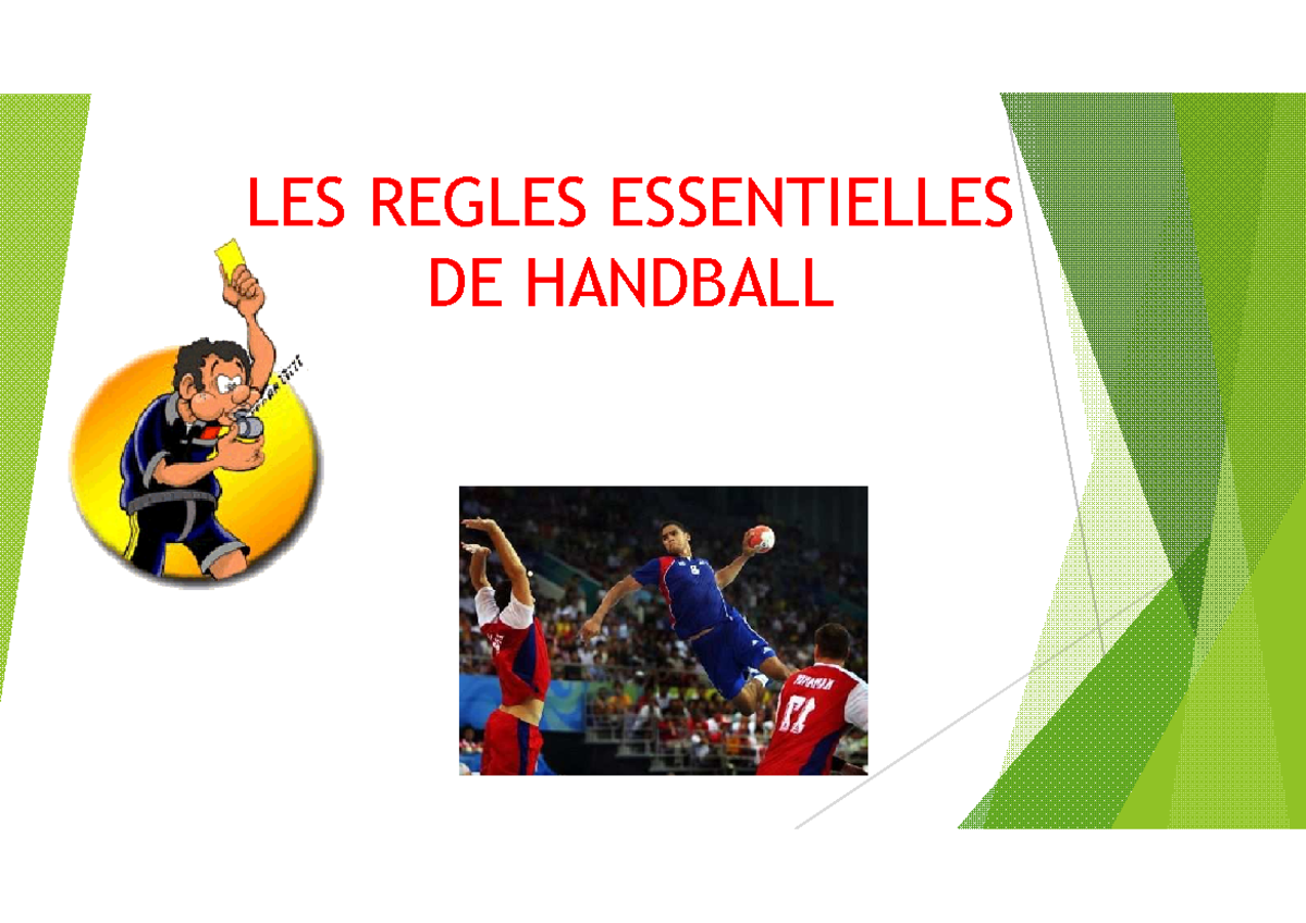 Handball Regle Zone at Paige Hauslaib blog
