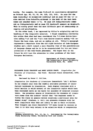 Notes for Norman Fairclough's Analysing Discourse and Text - Notes for ...
