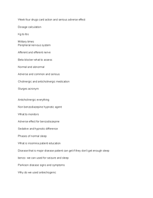 Levaquin - ATI med sheet - ACTIVE LEARNING TEMPLATES Medication STUDENT ...