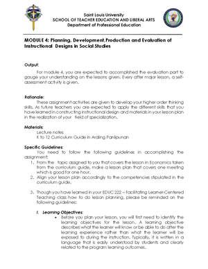 SS 324 - Module 1 UNIT 1 ( Elaborate) - CARREON, JOHN MIGUEL D. BSED SS 3 SECOND SEMESTER SS 324 ...