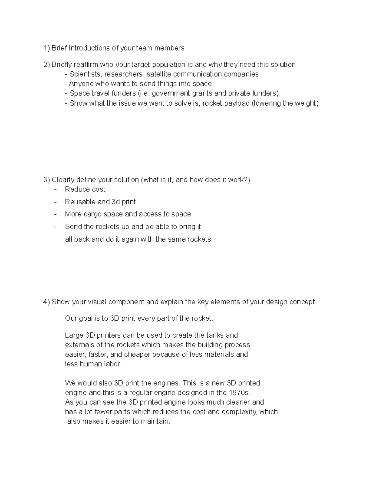 Guide Presentation Script - Brief Introductions of your team members ...