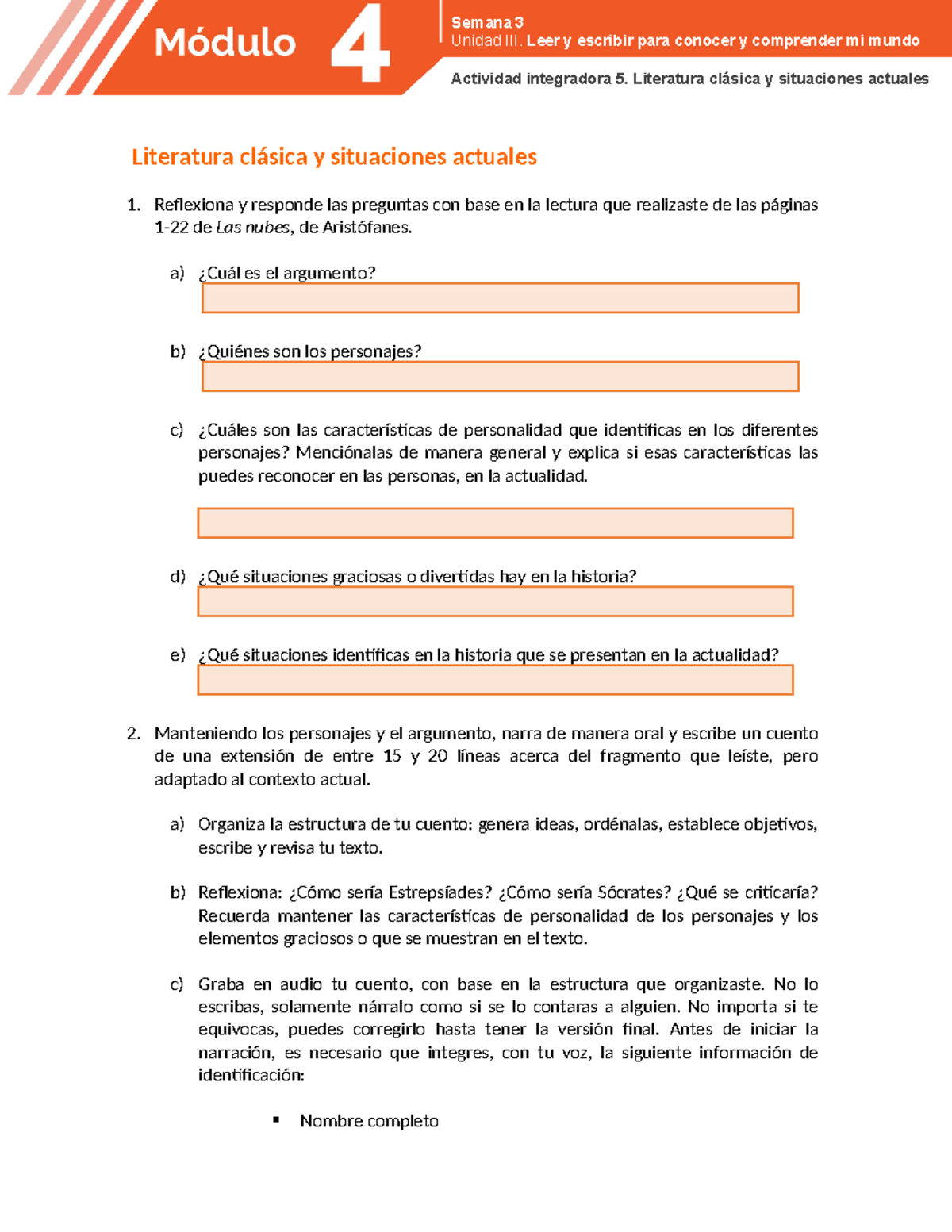 M04 S3 AI5 WORD - derevgo - Semana 3 Unidad III. Leer y escribir para ...