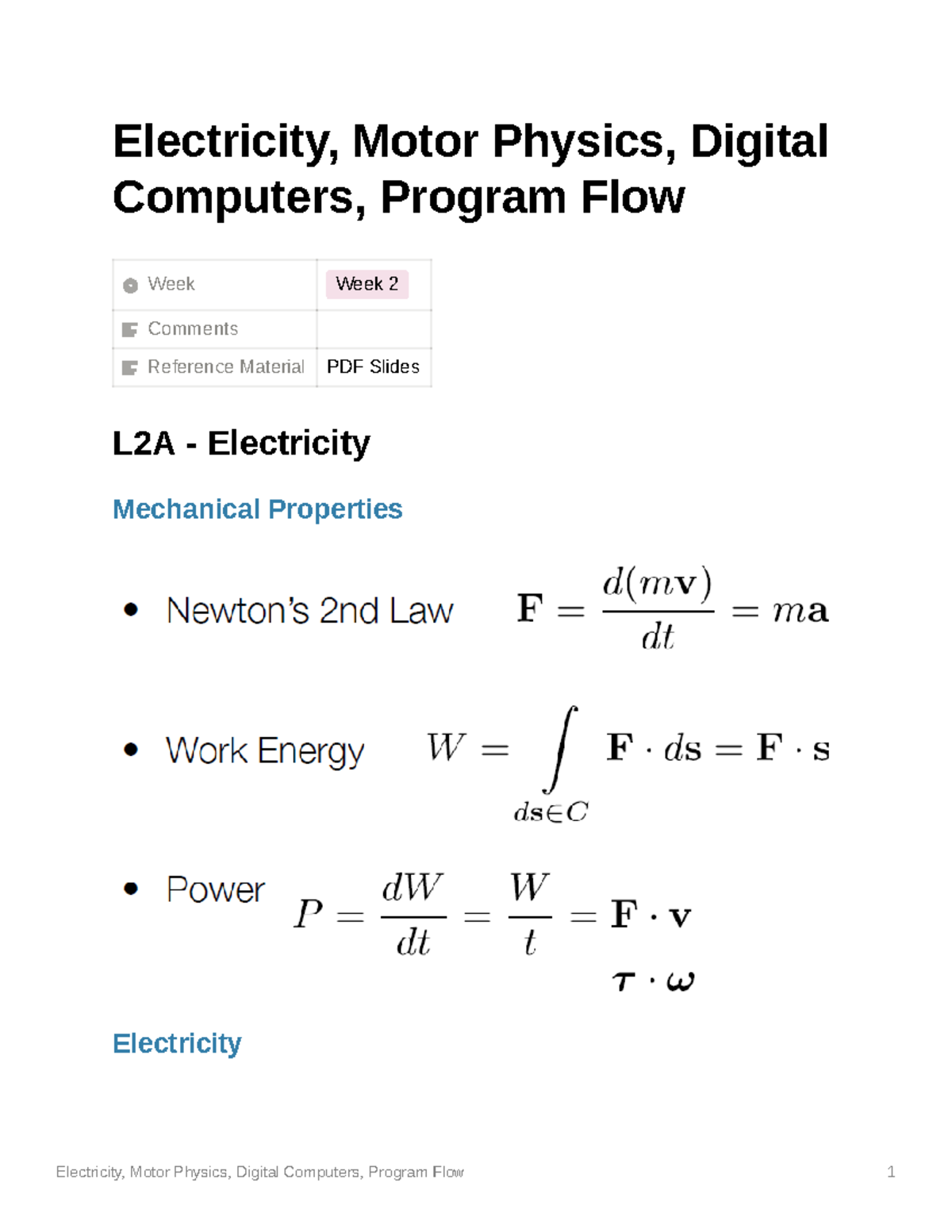 Electricity Motor Physics Digital Computers Program Flow - Electricity ...