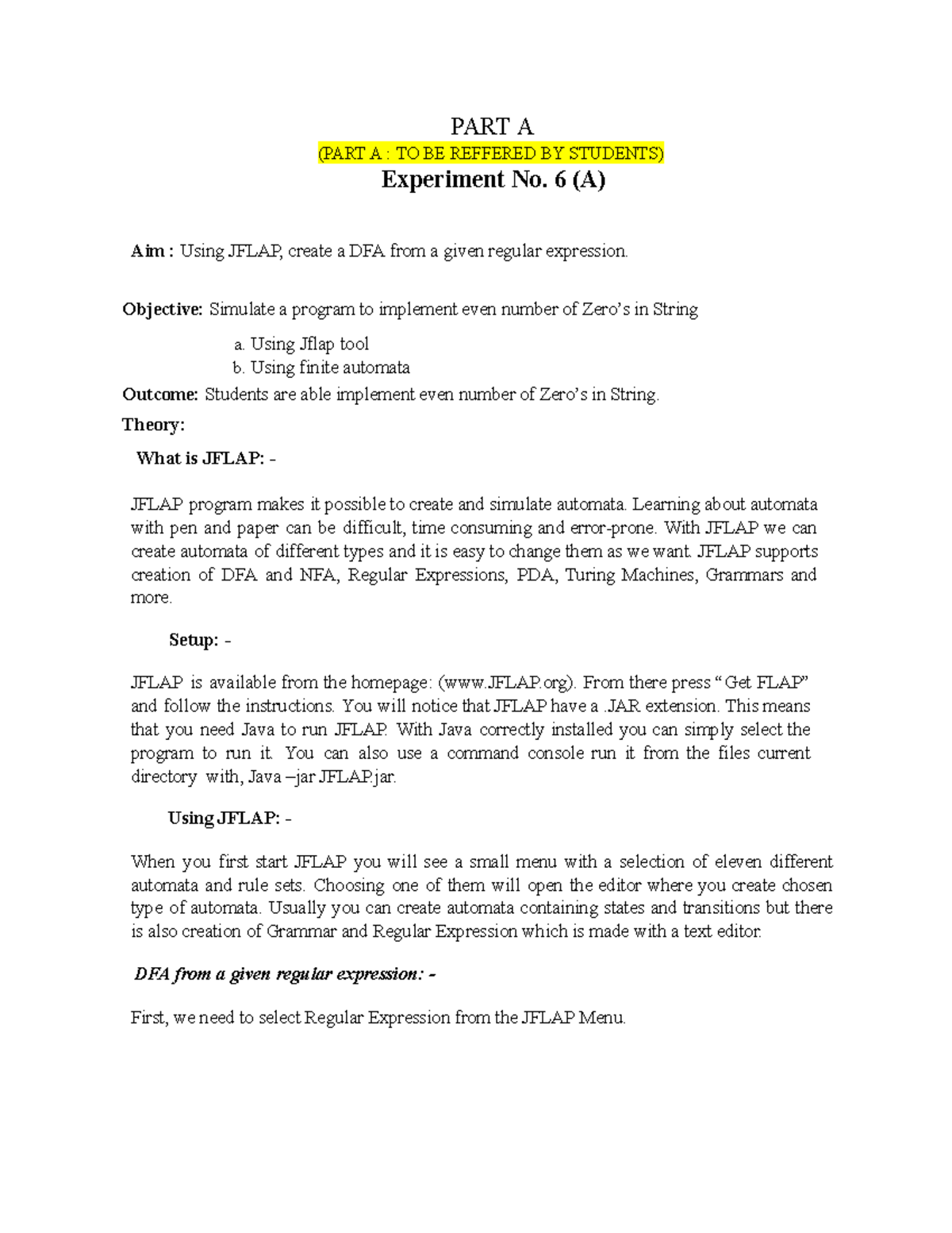 A06 SPCC EXP 6 - Abstract List of Figures Chapter 1:Introduction Chapter 2: Problem - Studocu