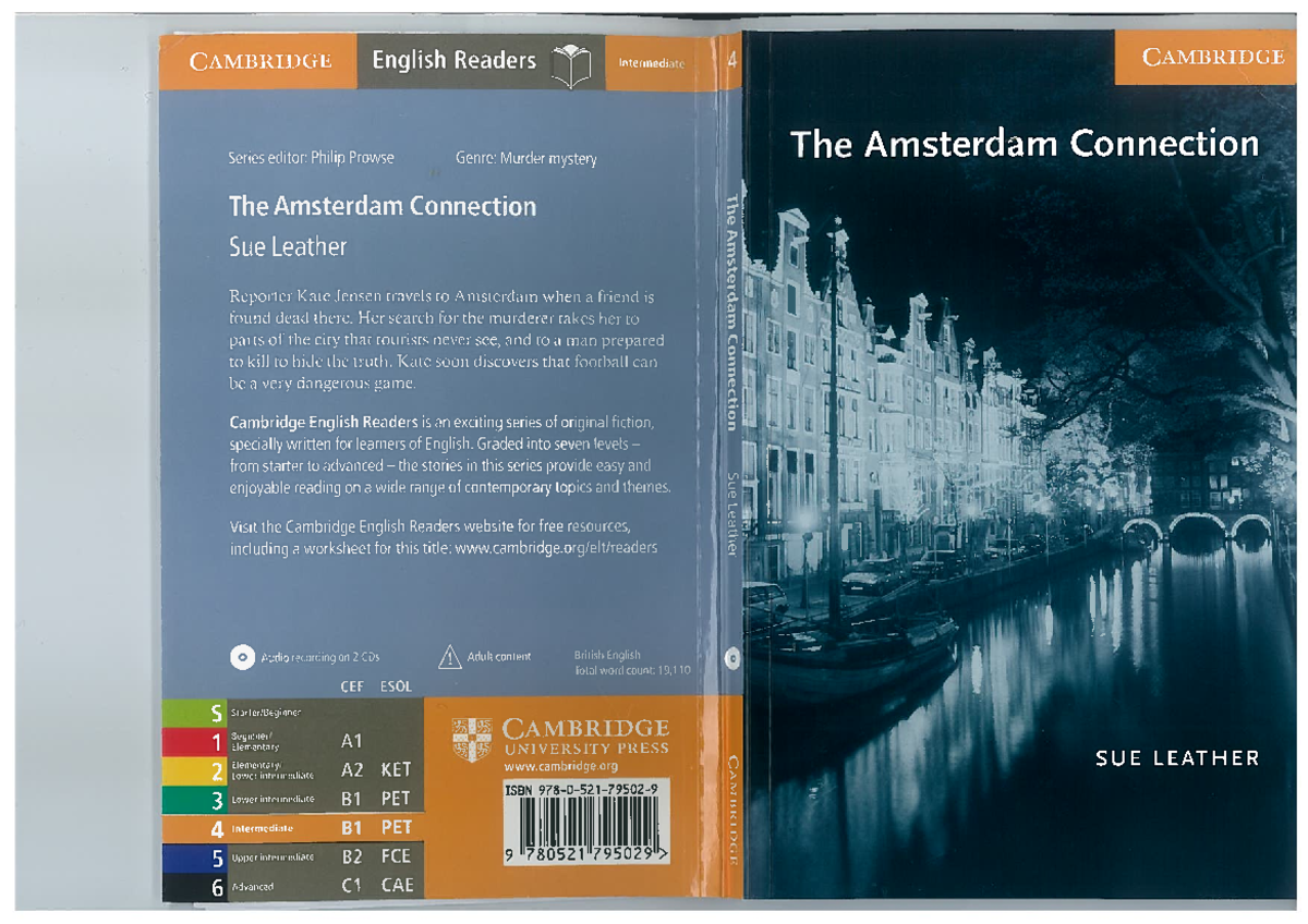 The Amsterdam Connection - Sue Leather B1 pre intermediate - - Studocu