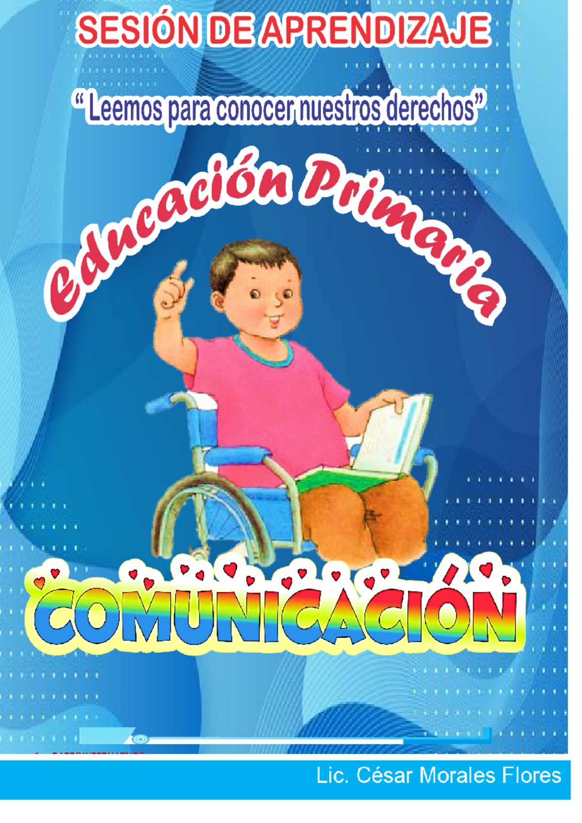 Comunicación- Lunes 18-11 - DATOS INFORMATIVOS: 1. DATOS INFORMATIVOS ...