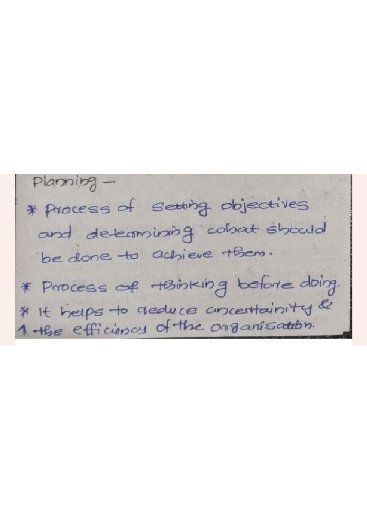 Planning - B.Ed - Studocu