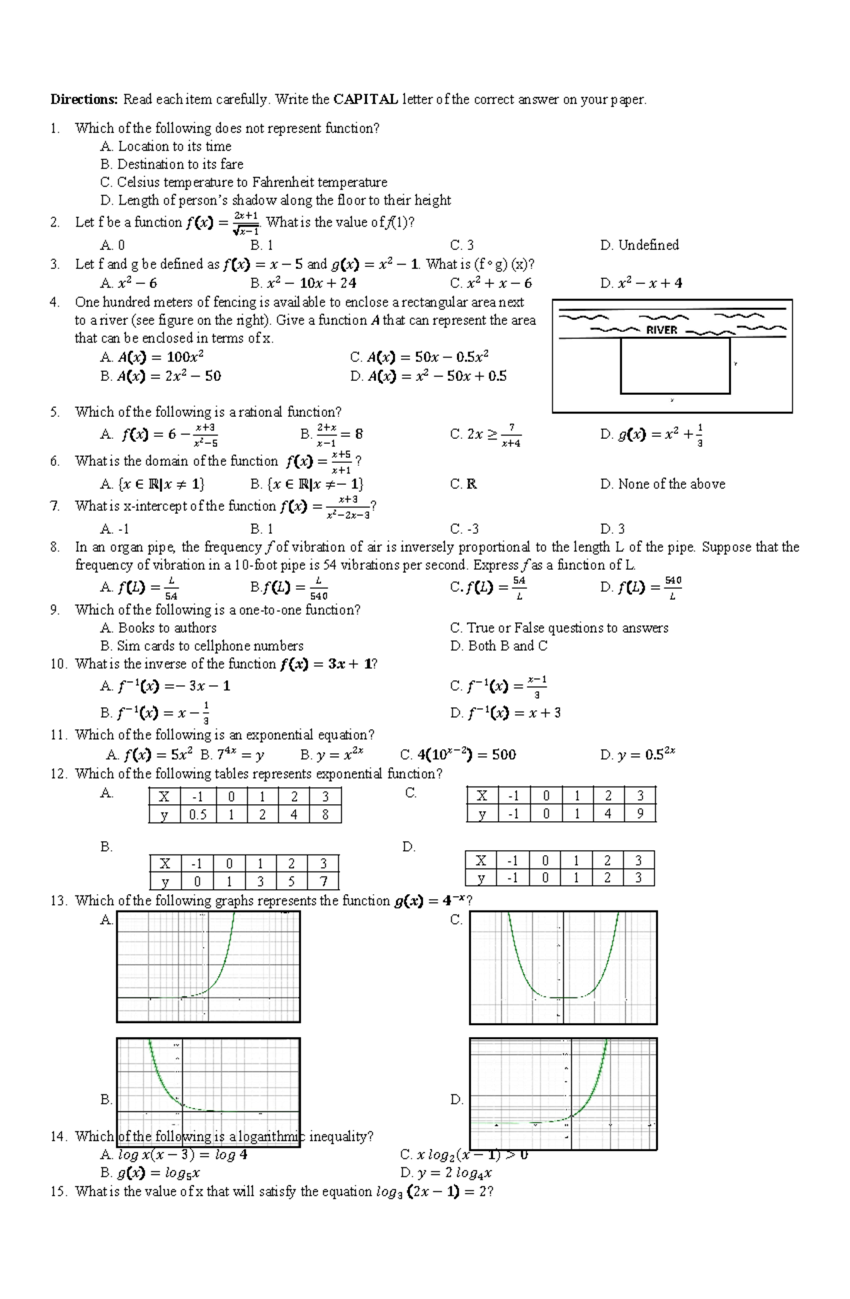NAT-Mock-Math-for-Grade-12-1 1674517070 - Directions: Read each item ...