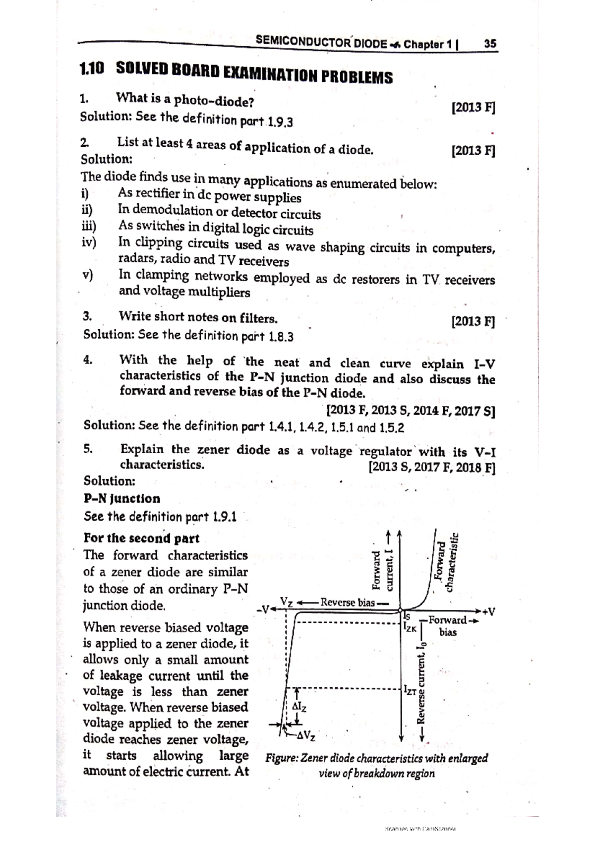 Electronics qn bank Sol - Civil Engineering - Studocu