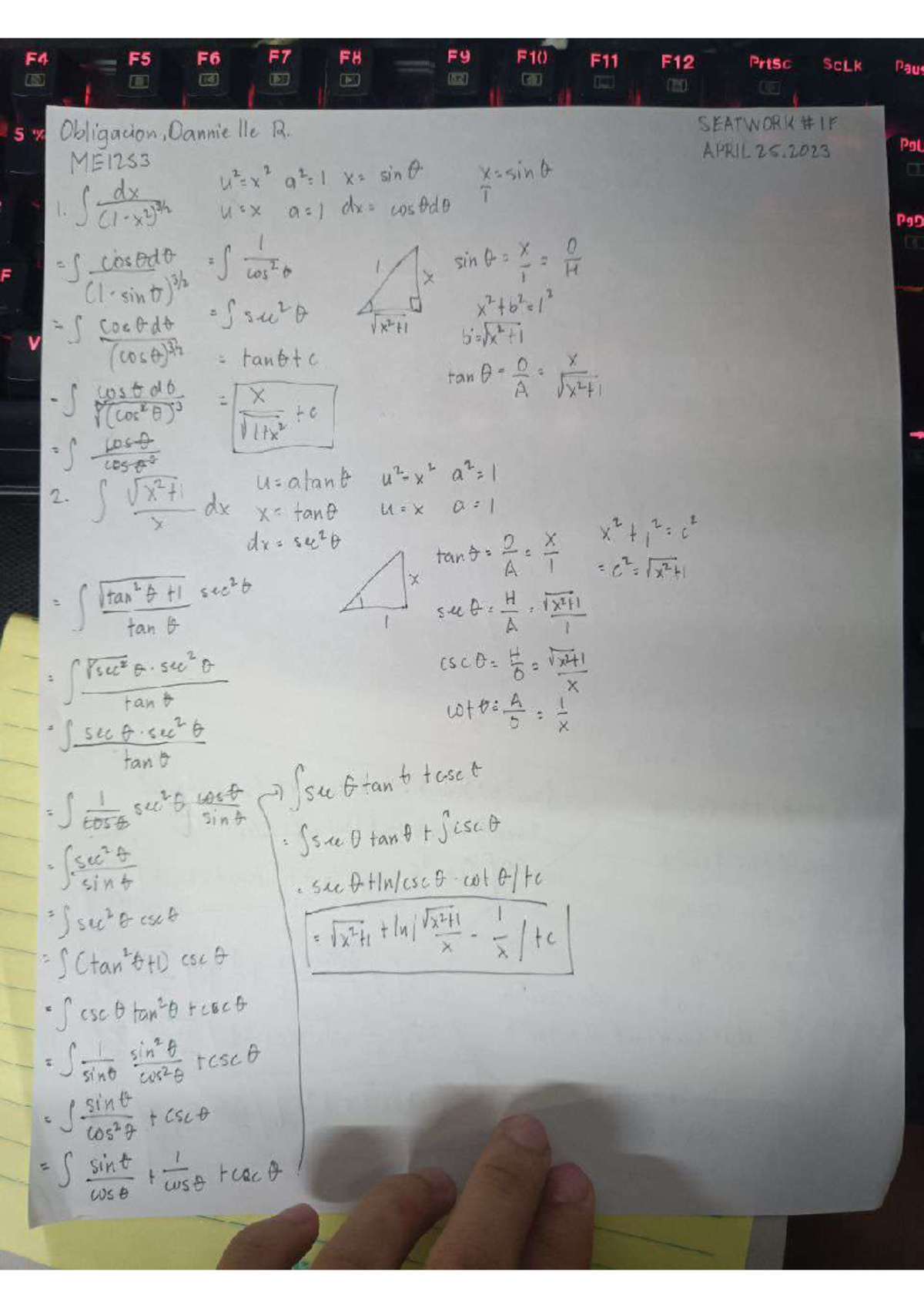 Finals Assignment Calculus - Integral Calculus - Studocu