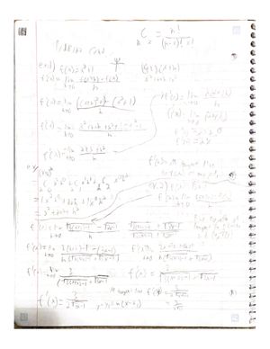 Calc 1 notes 3 - MAT 120 - Studocu