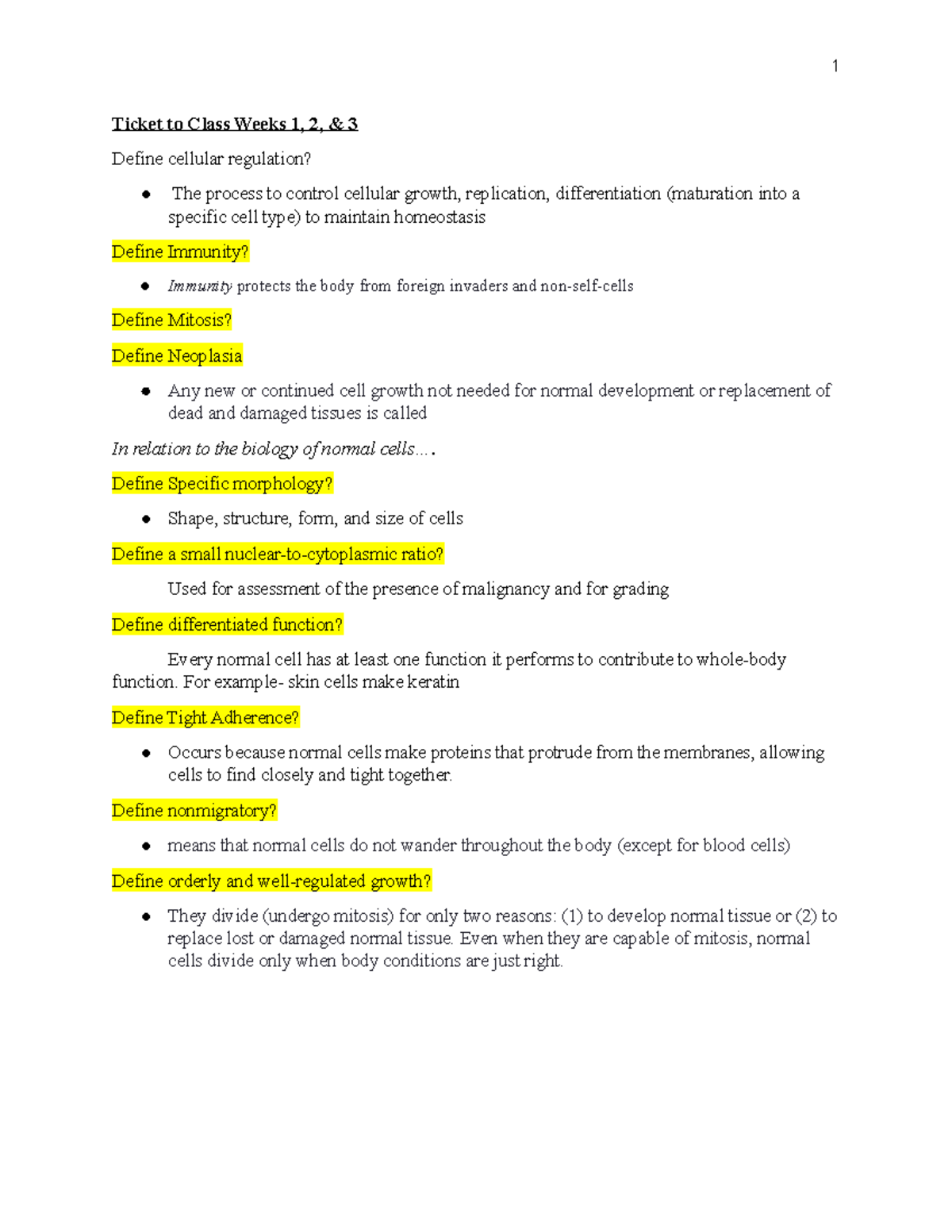 MDC 2 Exam 1 - Exactly exam material - Ticket to Class Weeks 1, 2, & 3 ...