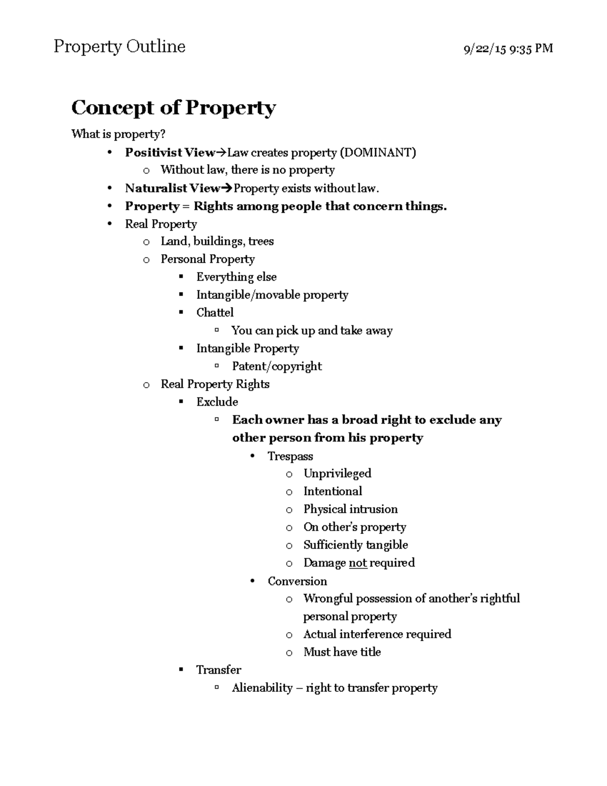 Property-Outline-Sloss - Property Outline 9/22/15 9:35 PM Concept of ...
