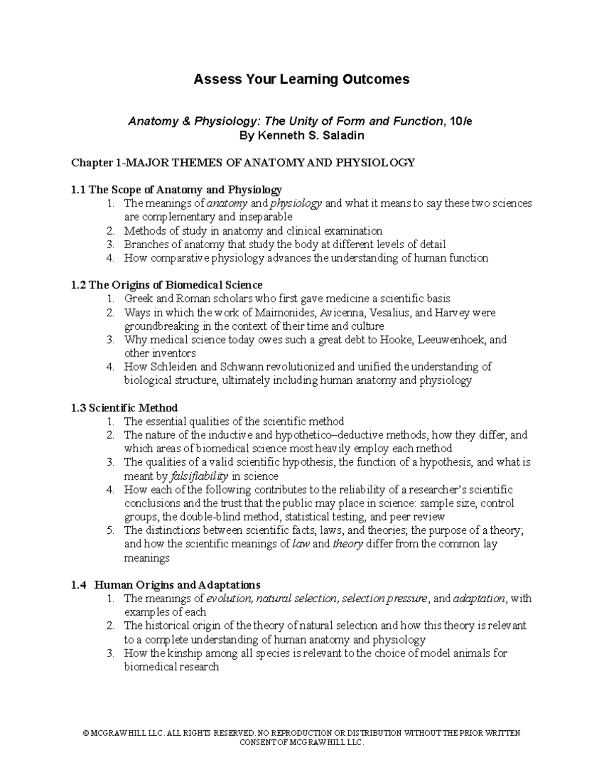 Saladin AP 10e Assess Your Learning Outcomes - Assess Your Learning ...
