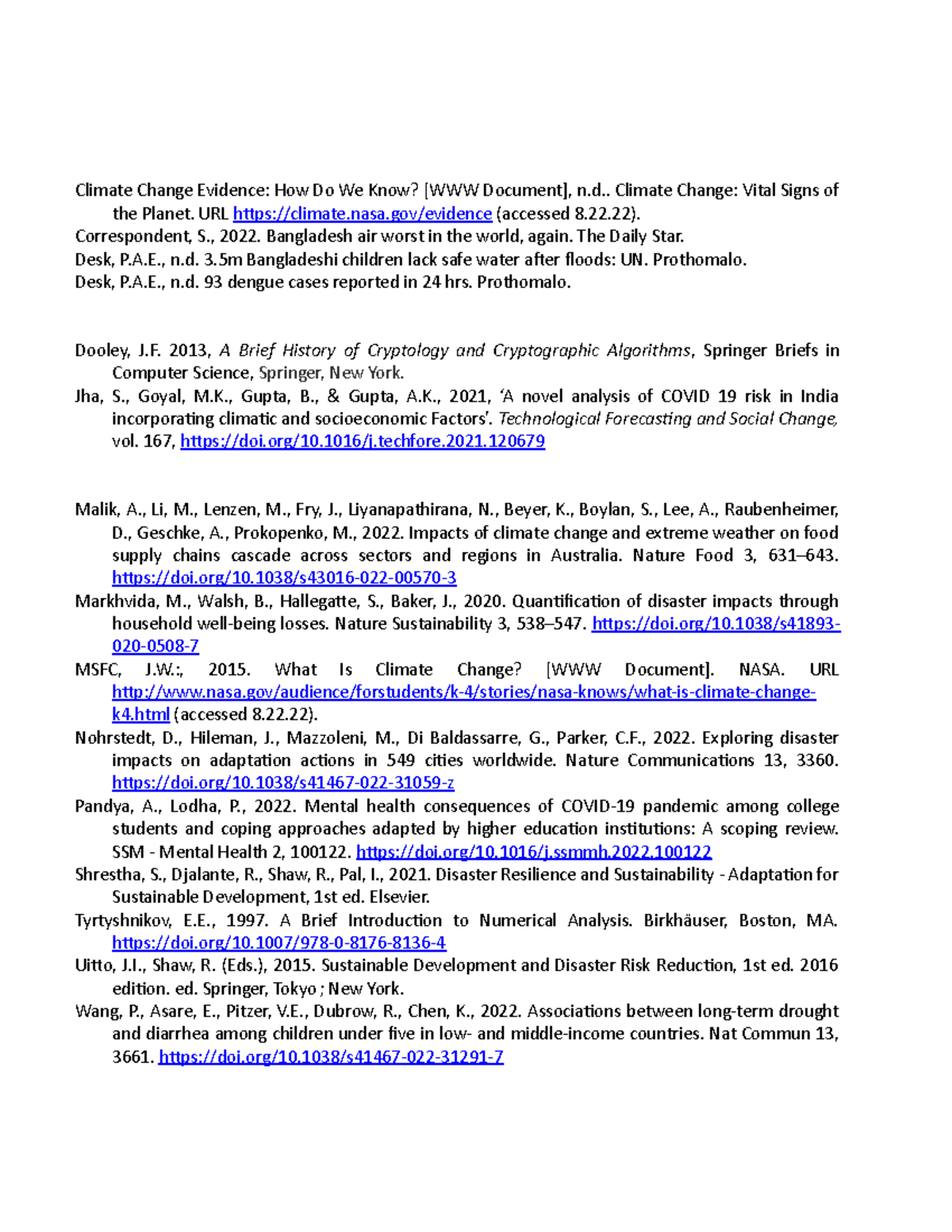 DMR 1107 Ref Class - Referencing - Climate Change Evidence: How Do We Know? [WWW Document], n ...