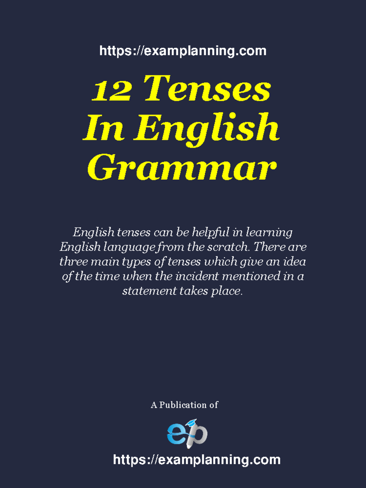 12 Tenses in English Grammar verb tenses - 12 Tenses In English Grammar ...