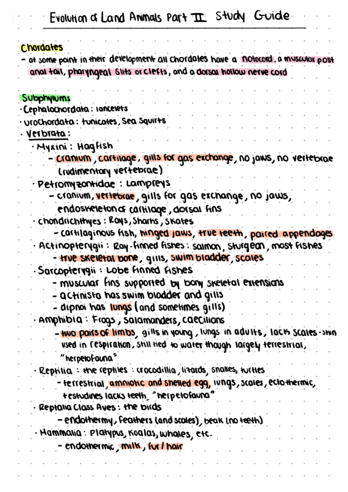 Week 11 Post Lab Study Guide - BIOL 1108 - Studocu