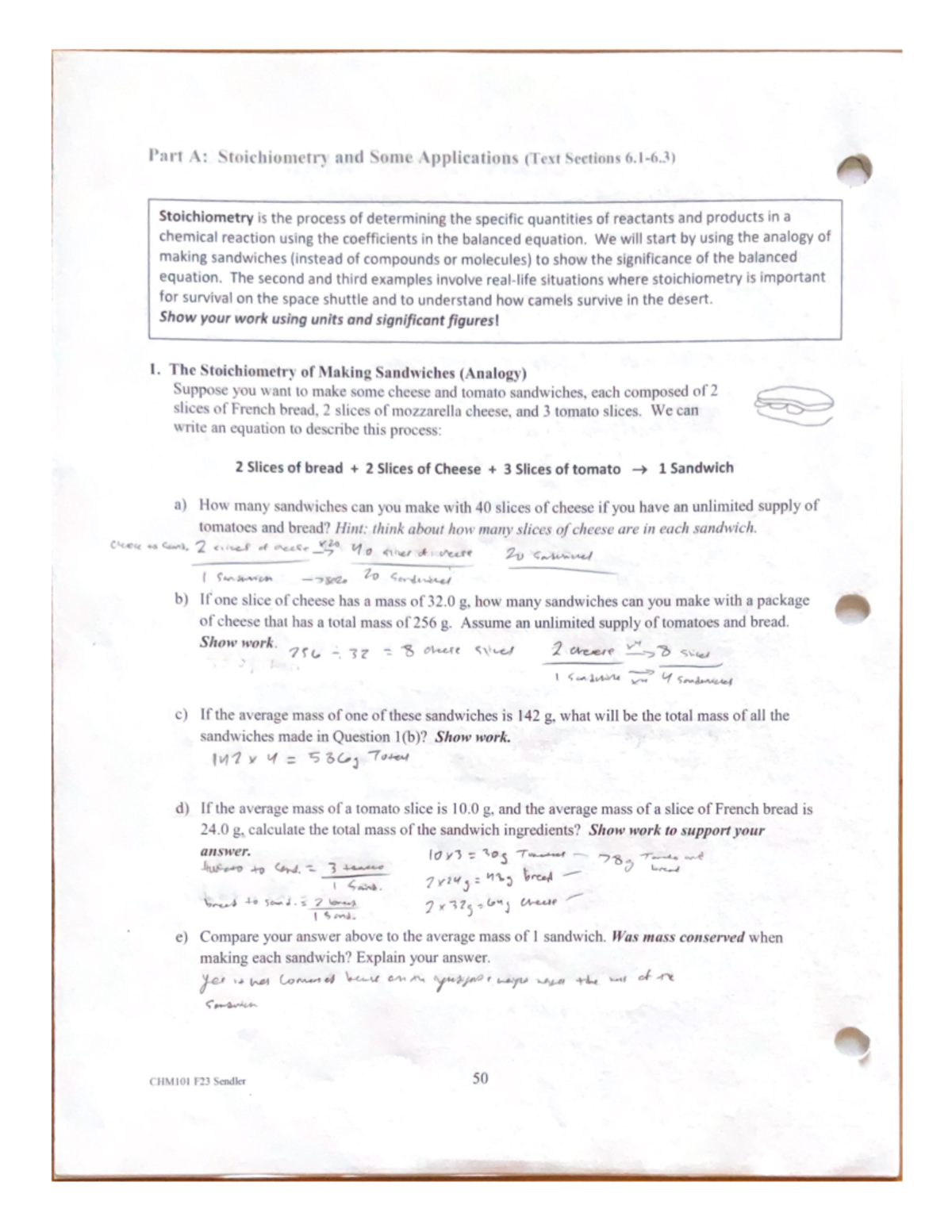 GIA 6 Part A - GIA - CHM 101 - Studocu