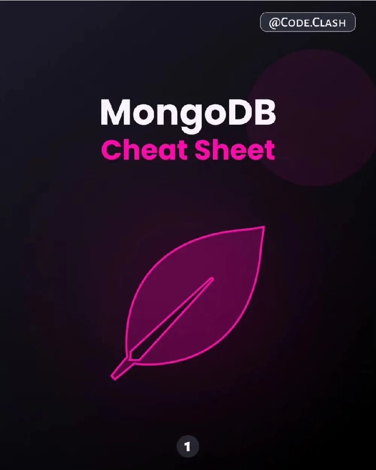 Mongodb Cheat Sheet 🎓 - multimedia communication - Studocu
