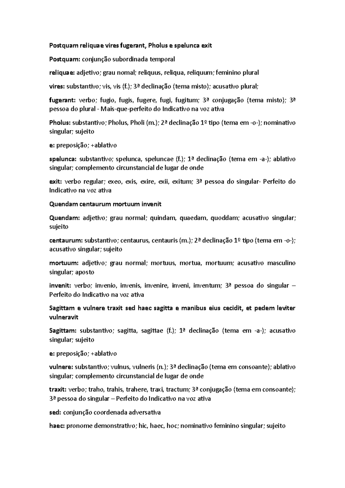 Hercules pitosga defi - º+ºº - Postquam reliquae vires fugerant, Pholus ...