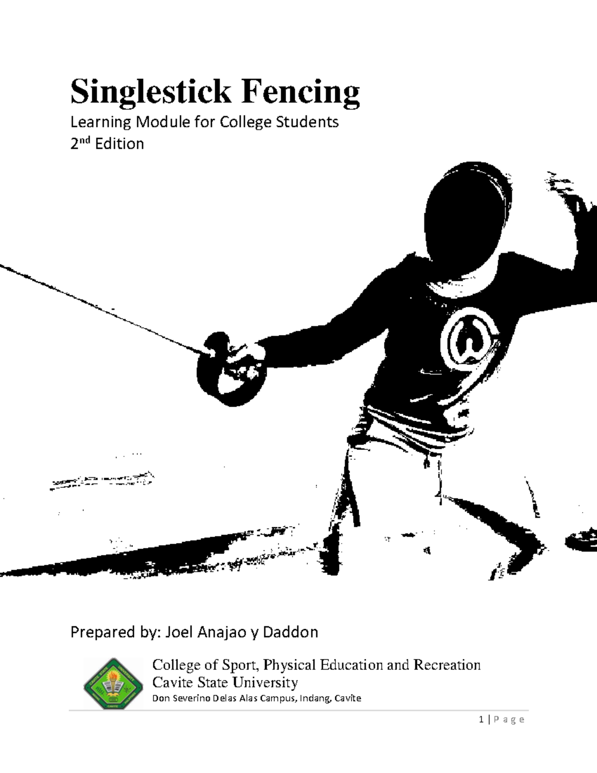 Singlestick-Fencing-Module-2022 - Singlestick Fencing Learning Module ...